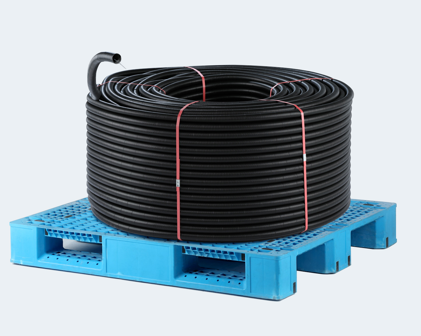 Black PVC Corrugated Flexible Conduit | PVC Conduct Size: Upto 50mm