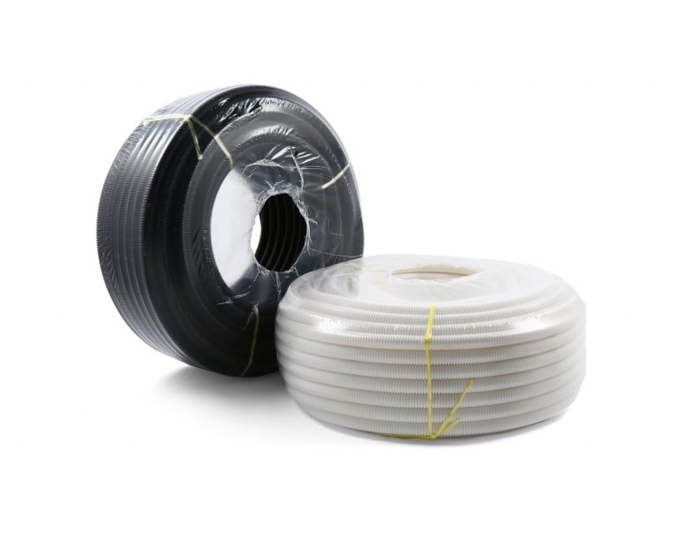 Black PVC Corrugated Flexible Conduit | PVC Conduct Size: Upto 50mm