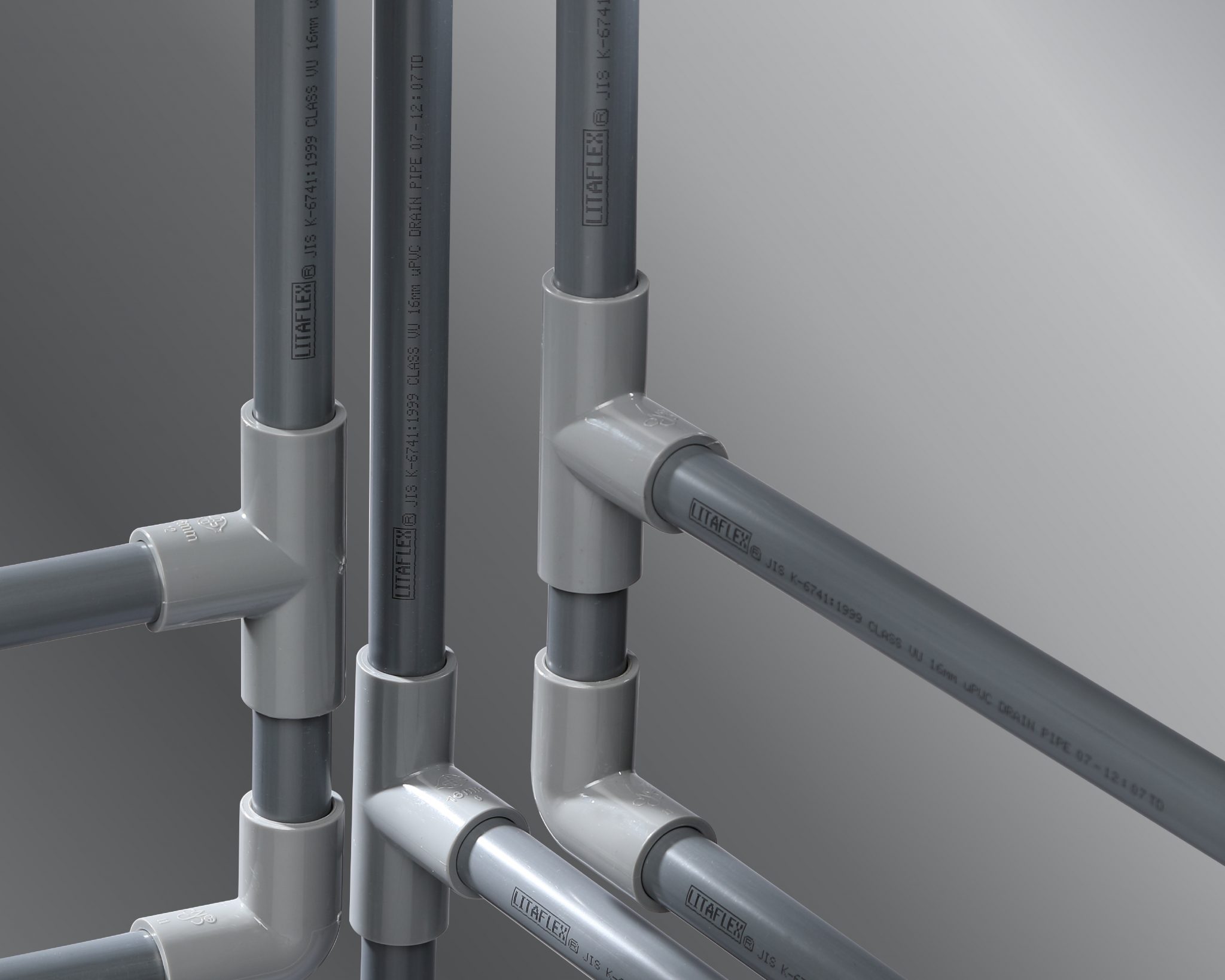 uPVC Drain Pipe Fittings - Litaflex